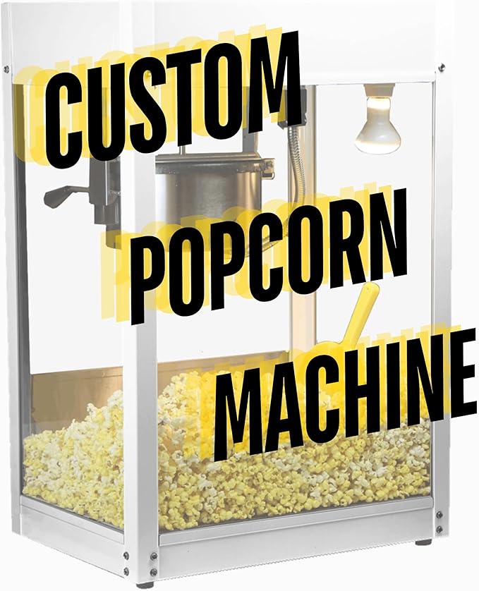 Build Your Own Custom Popcorn Machine — Paragon Concessions