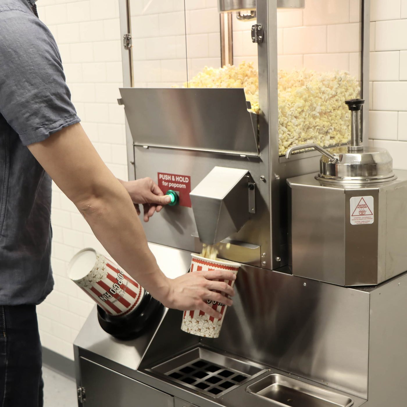 Auto Serve 8 Ounce Popcorn Machine Stand — Paragon Concessions