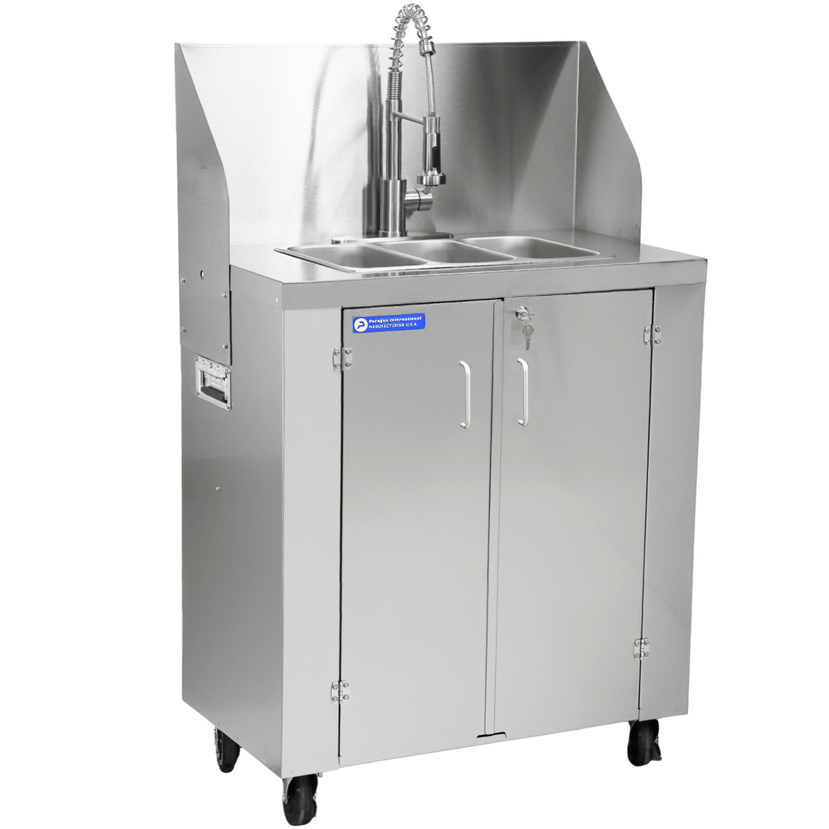 Triple 3 Basin E-Sink - Portable Electric Heated Dish Washing Station ...