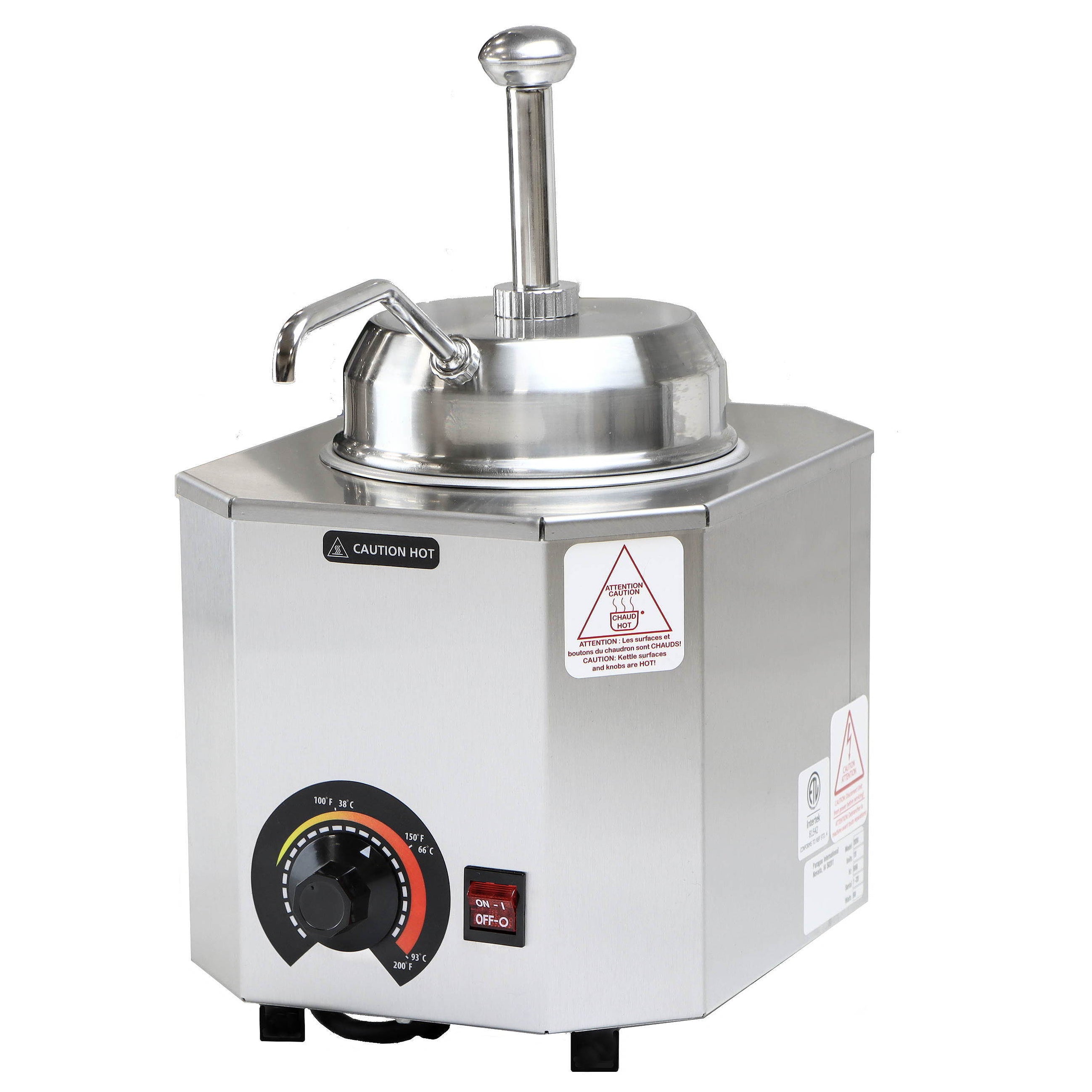 Paragon Single Deluxe Food Pump Dispenser — Paragon Concessions